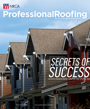 Archive March 2019 Issue | Professional Roofing magazine
