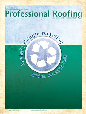 Photos from the May 2008 issue | Professional Roofing magazine